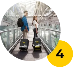 FREE Luggage storage, Pick-up and delivery service